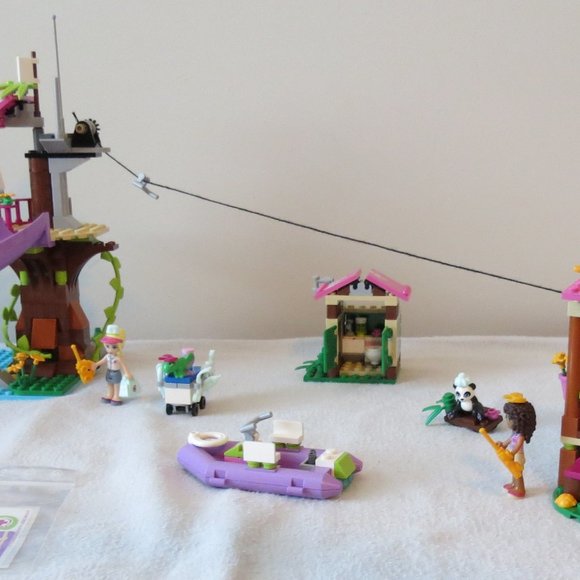 Lego | Toys | 0 Complete Lego Friends Jungle Rescue Base 41038no ...